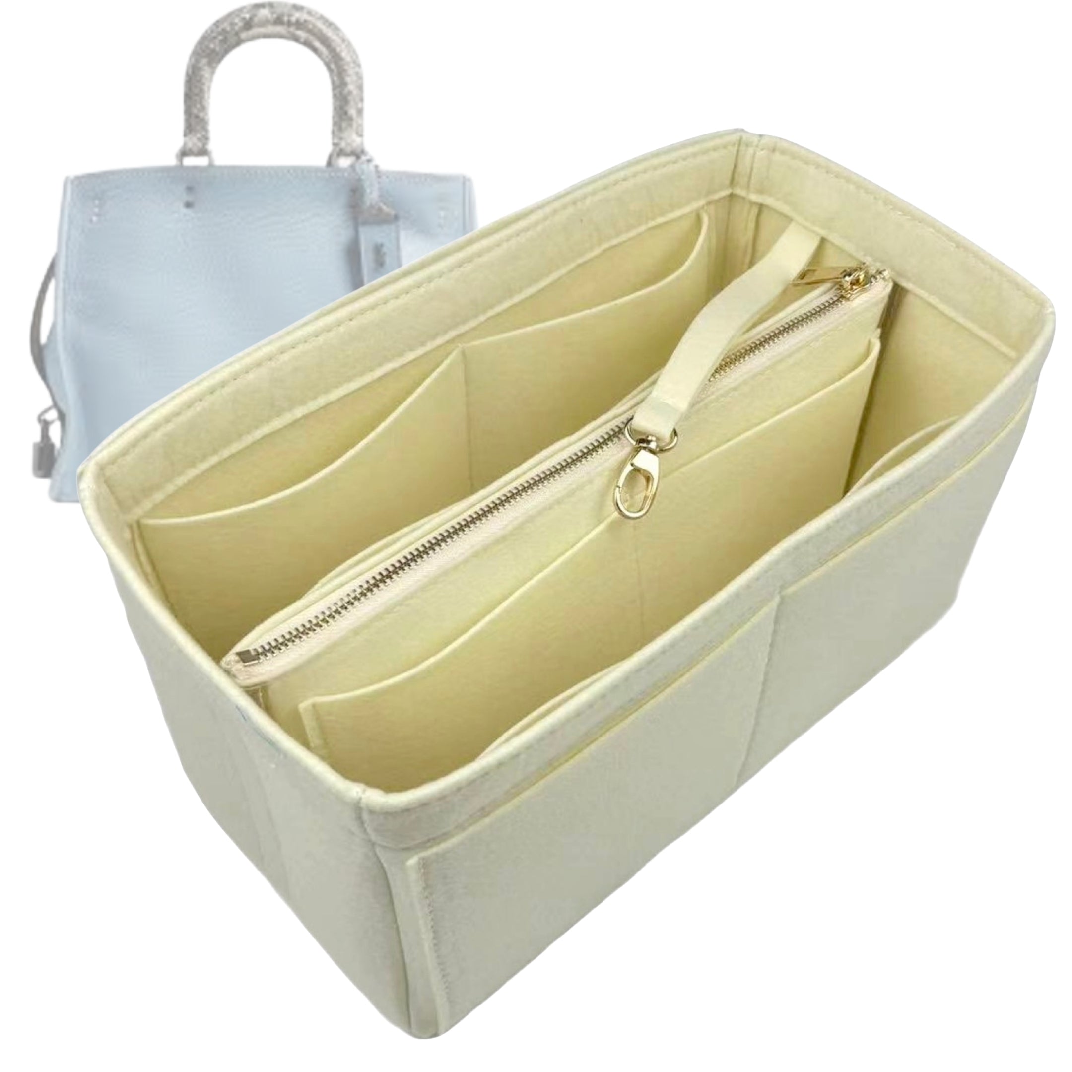 Organizer for [Rogue 30, Coach] Tote Purse Bag Insert Organiser Liner ...