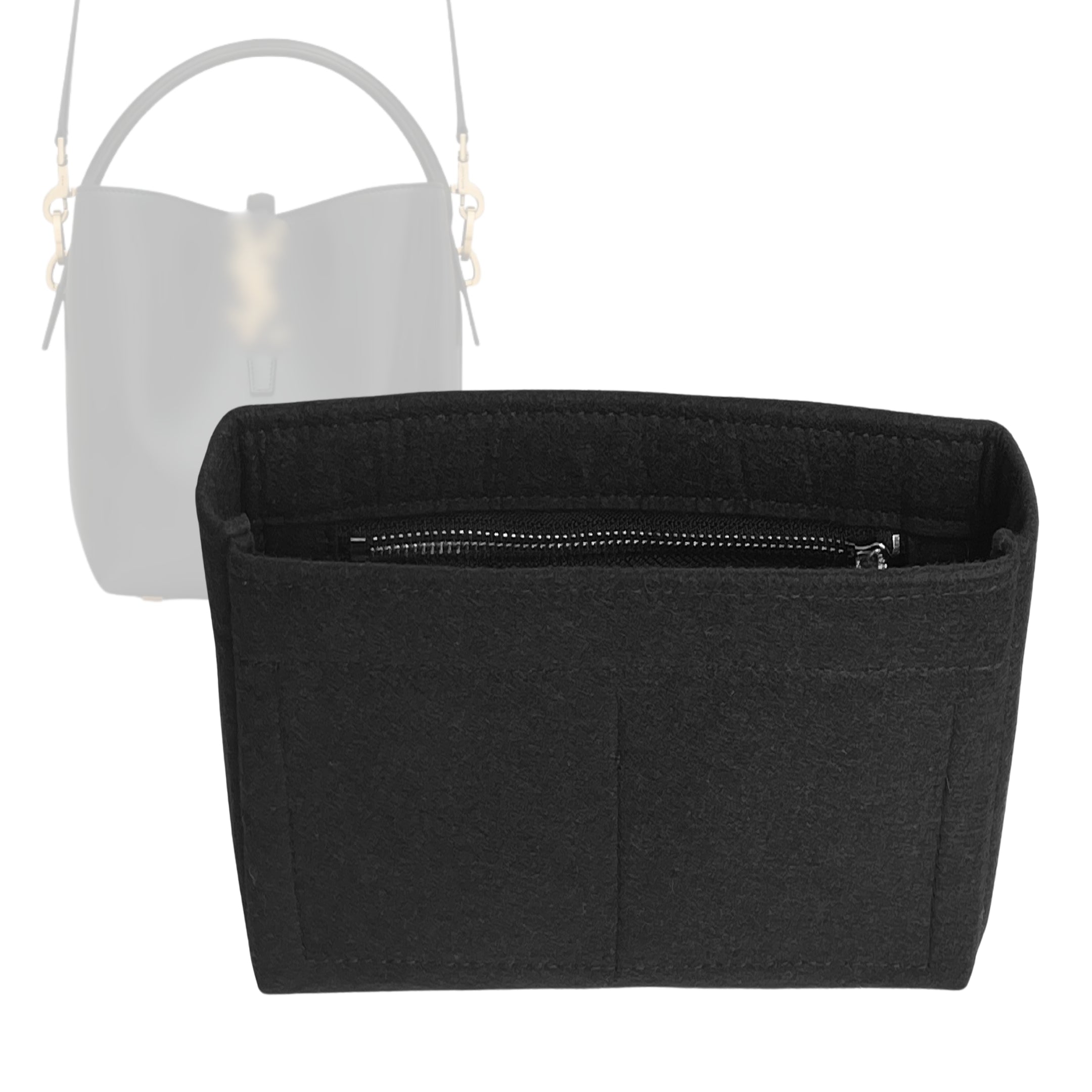 Organizer for [LE 37 Mini, Saint Laurent (YSL)] Tote Purse Bag Insert ...