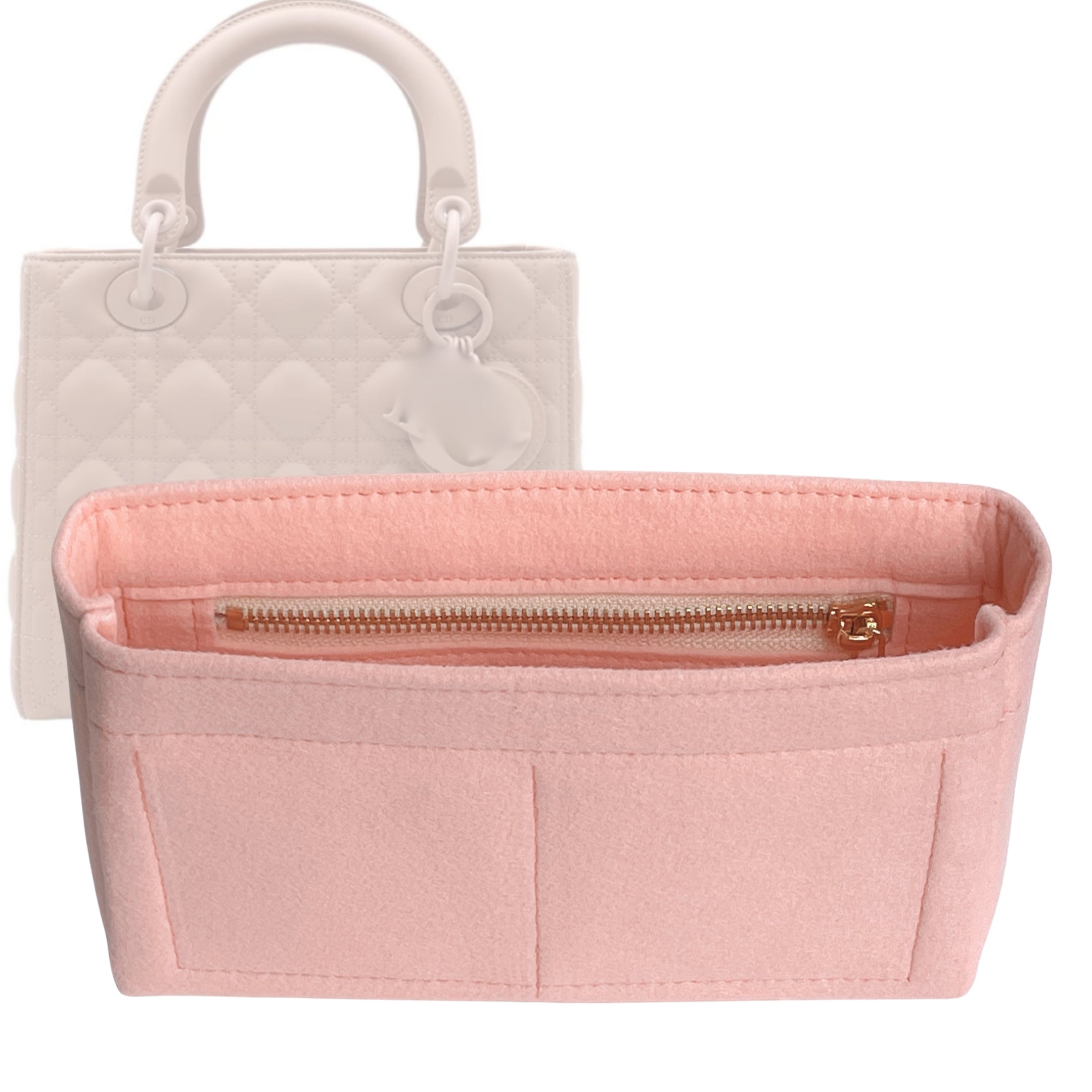 Organizer for [Lady Dior Micro, Dior] Tote Purse Bag Insert Liner ...
